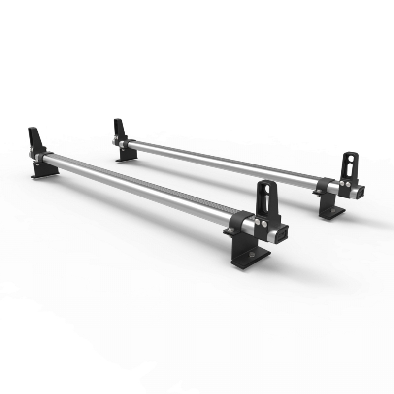 Nissan NV200 Roof Rack Aluminium Stealth 2 bar Load Stops (DM58LS ...