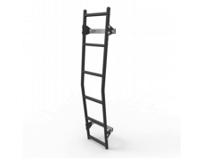 Ford Transit Custom SWB Low Roof Rear Door Ladders | Demar UK Ltd