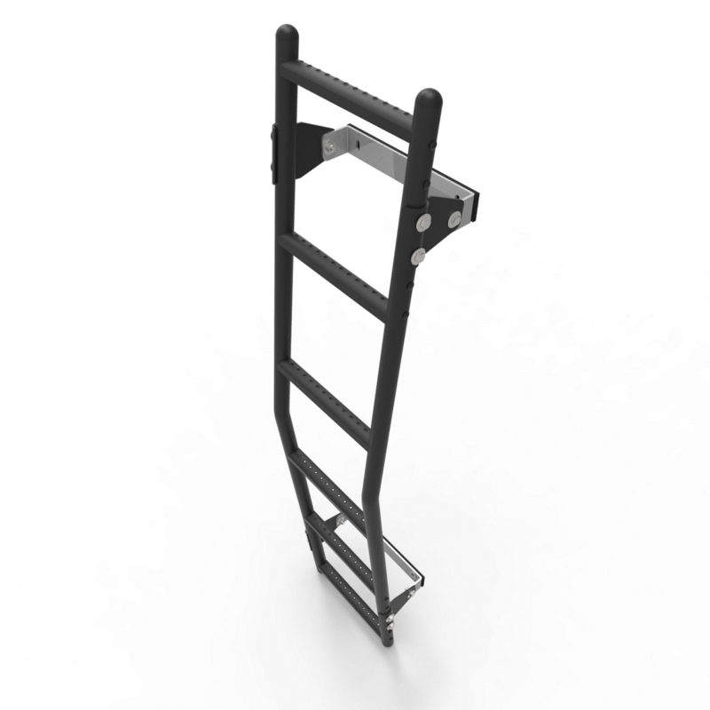 Volkswagen VW T5 Transporter rear door ladder - 6 Rung Ladder - DS, DS ...