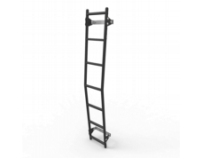Mercedes Sprinter LWB 2006 onwards Rear Door Ladders | Demar UK Ltd
