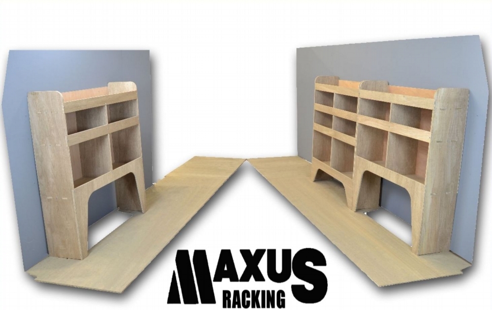 Peugeot Boxer Plywood Van Racking - Shelving Package - WRK1.1.3, WRK1.1 ...